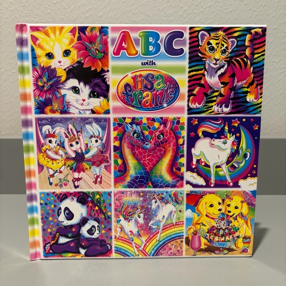 Lisa Frank | Other | Abc With Lisa Frank 222 Alphabet Childrens ...